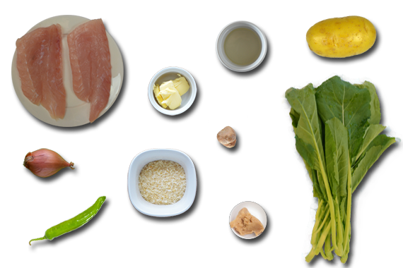 Miso Ginger-Crusted Fish with Chinese Broccoli and Potatoes – You Plate ...